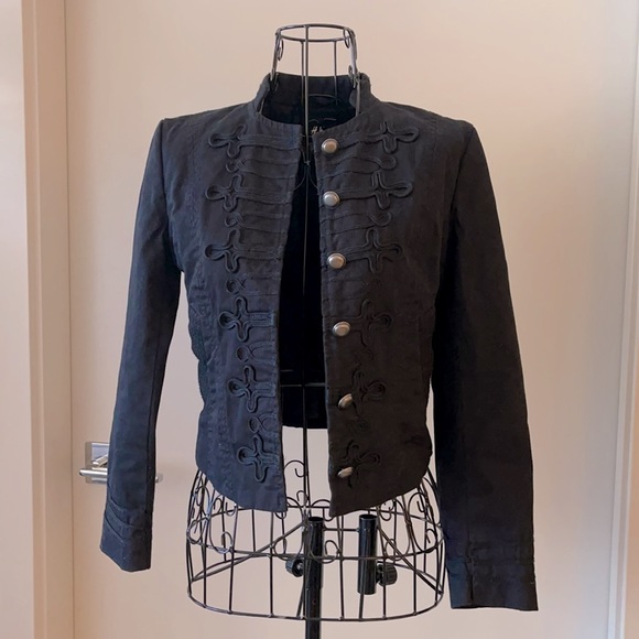 H&M | Jackets & Coats | Hm Military Cropped Jacket | Poshmark